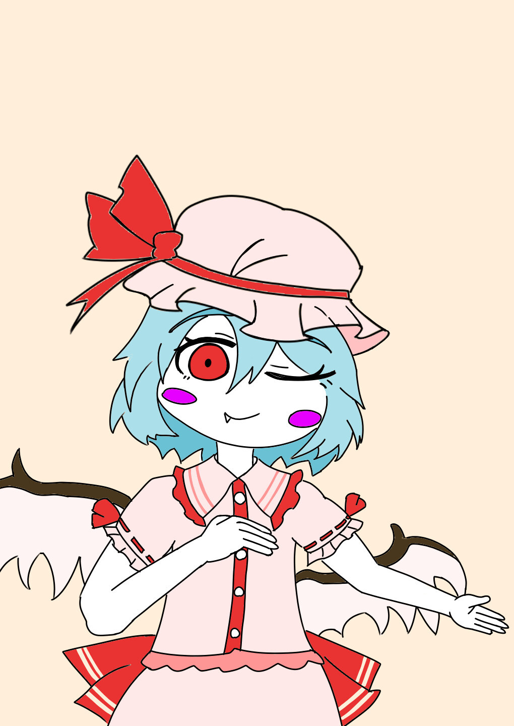 每日畫畫1/14-蕾米莉亞 •斯卡蕾特 - ian20020212的創作 - 巴哈姆特