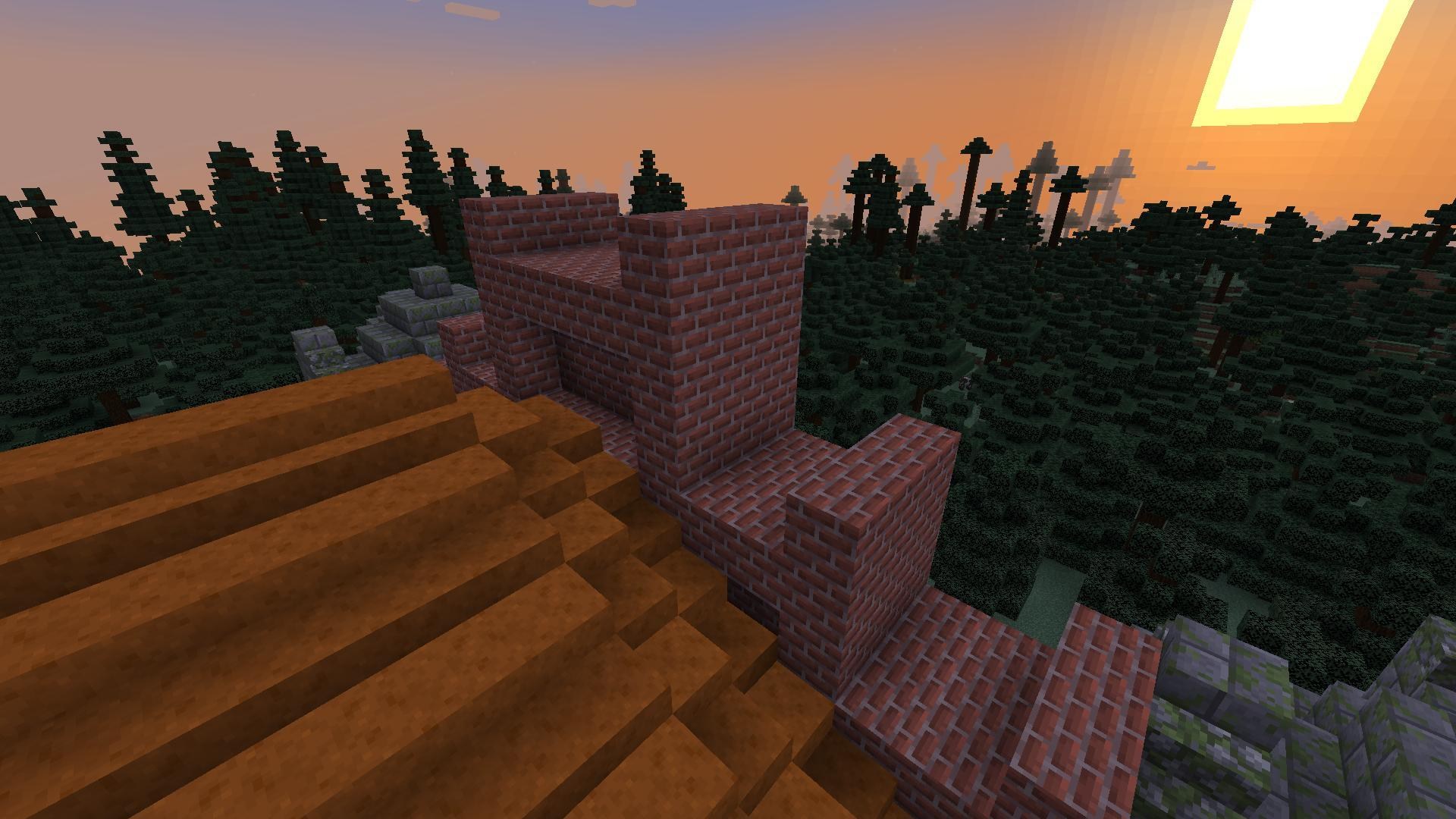 就蠻突然的，我買了minecraft然後決定要來蓋蓋蓋。(歐式1-9) - hunehanglee的創作 - 巴哈姆特