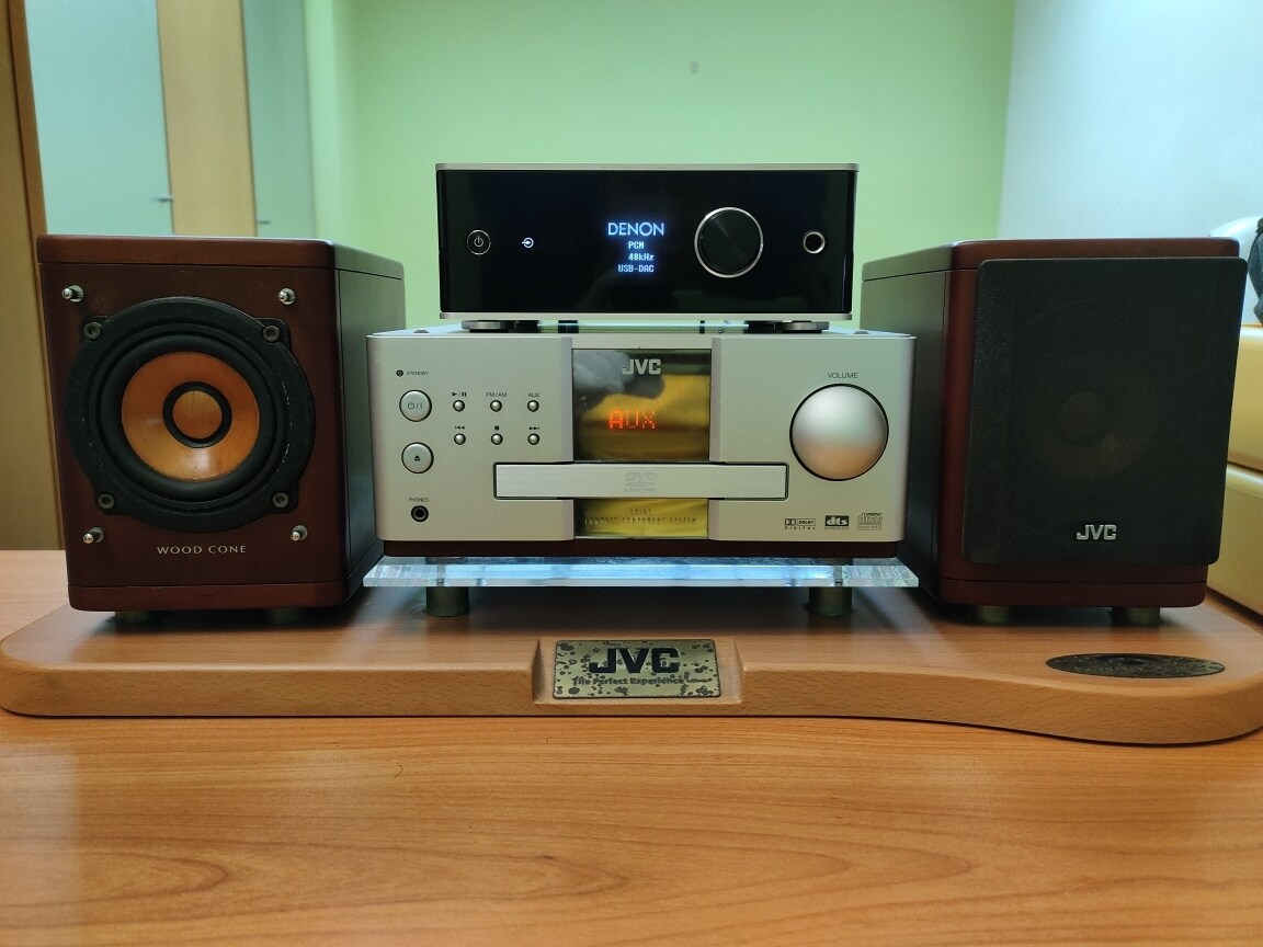 【閒聊】第一次的被動音響 古早jvc木振膜喇叭 jvc ex-a1 @影音視聽討論區 哈啦板 - 巴哈姆特