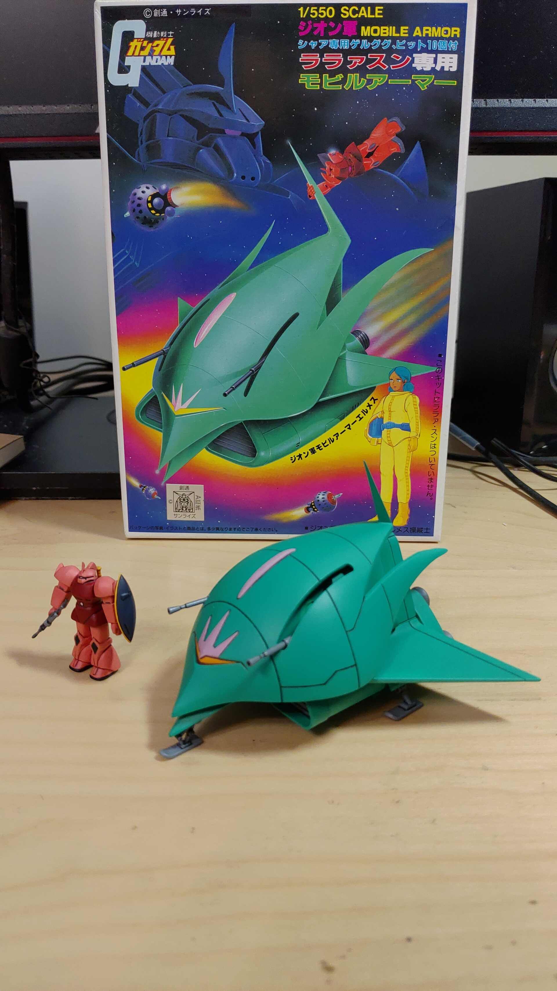 【作品分享】Bandai 1:550 艾爾美斯 @模型技術與資訊 哈啦板 - 巴哈姆特