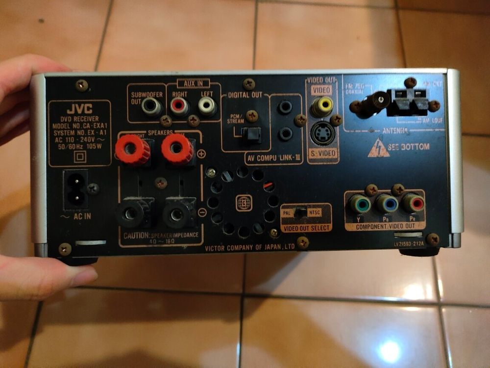 【閒聊】第一次的被動音響 古早jvc木振膜喇叭 jvc ex-a1 @影音視聽討論區 哈啦板 - 巴哈姆特