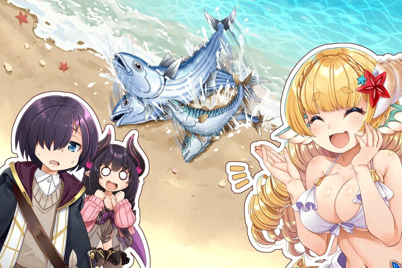 【問題】有關マーメイド娘-オキシー的劇情CG的問題 @魔物娘 TD 哈啦板 - 巴哈姆特