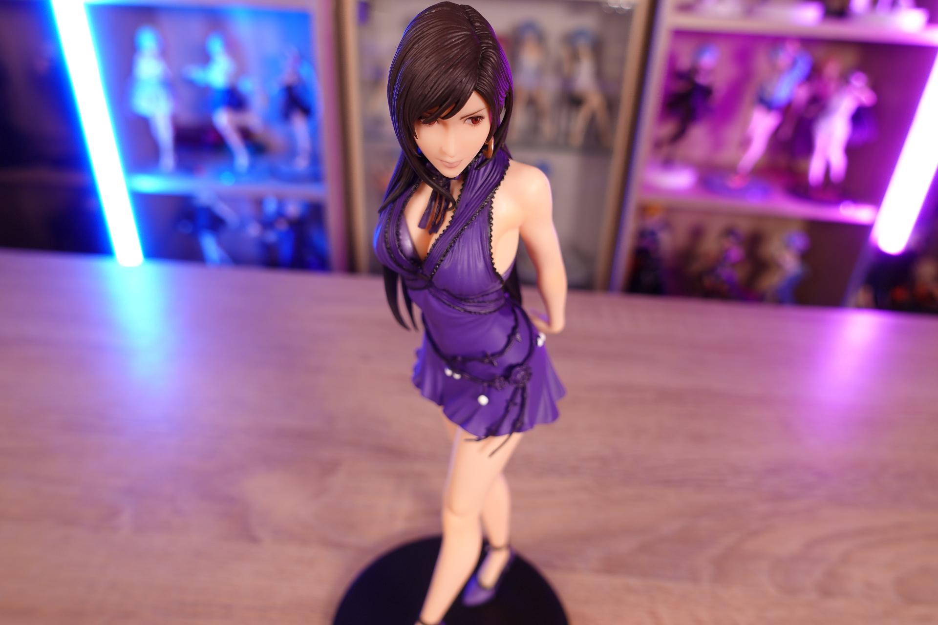 【簡易開箱】SE 太空戰士7 FF7 蒂法 禮服 PVC完成品 - kyo0023的創作 - 巴哈姆特