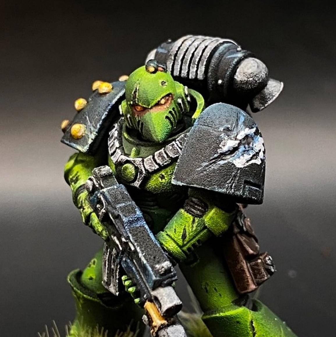 【戰棋作品-W40K】火蜥蜴 MK6 微戰損 @戰鎚：40K 系列（Warhammer:40000） 精華區 - 巴哈姆特