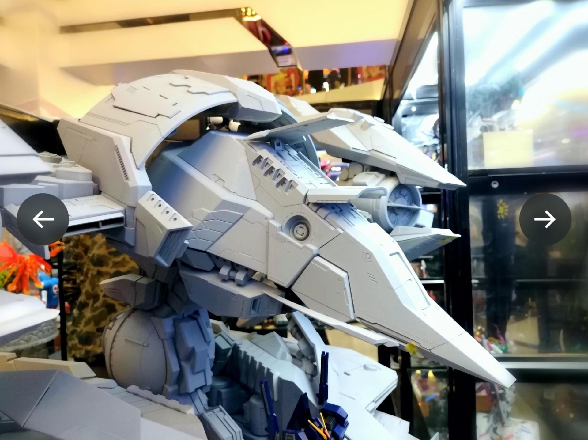 【問題】這真的要跪著看，1/144 RX-124 TR-6銀雷（補上展出活動影片） @鋼彈 哈啦板 - 巴哈姆特