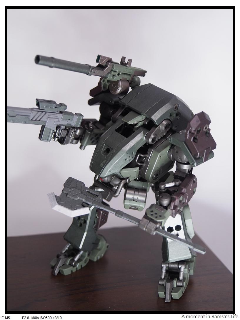 【作品分享】Hexa Gear 六角機牙 巨臂載具 密林戰仕樣 ヘキサギア バルクアームα 密林戦仕様 @模型技術與資訊 哈啦板 - 巴哈姆特