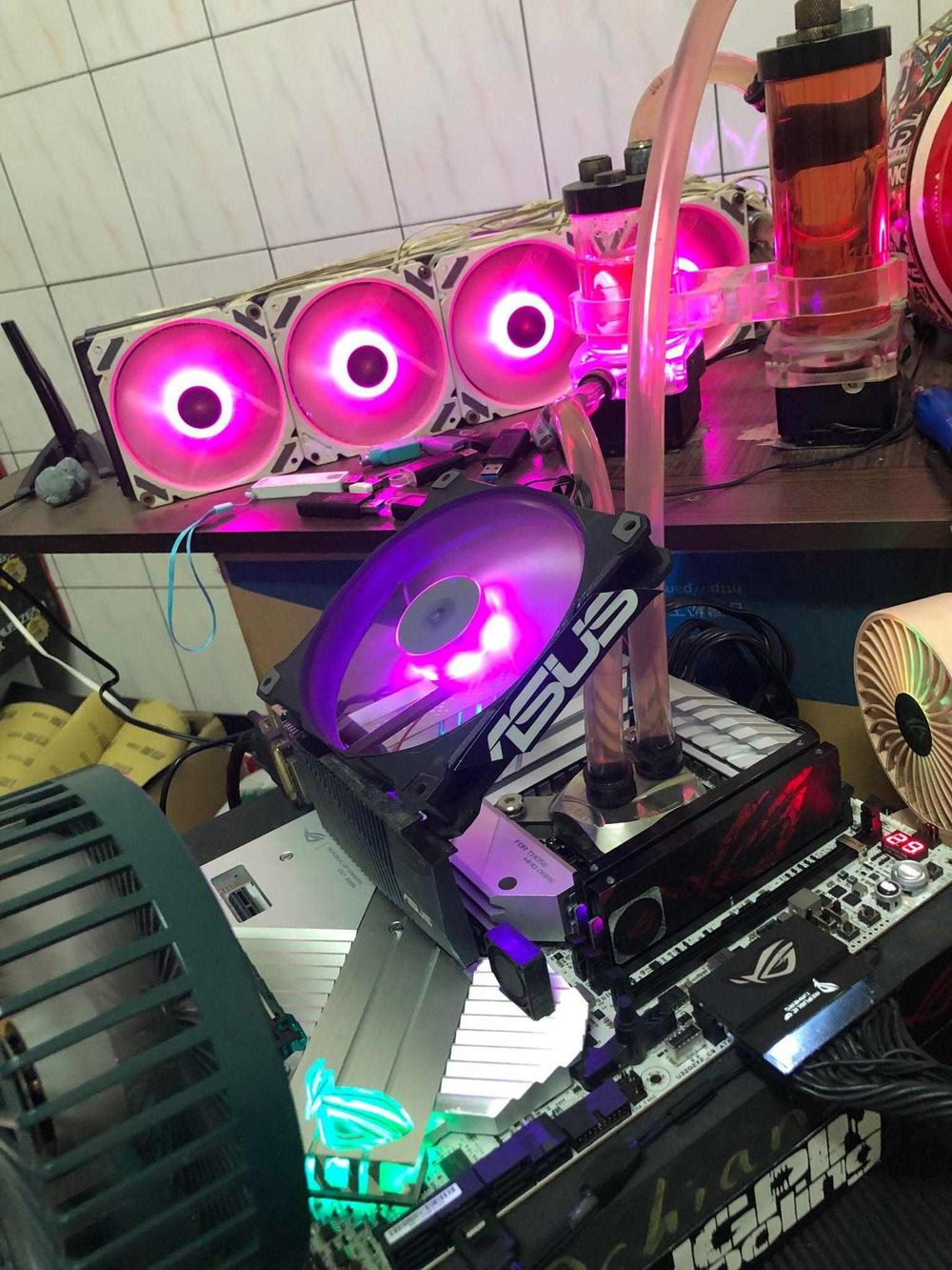 【心得】ROG 主板BIOS 設定 全大核心5.7-5.8G 小核心4.6G RING 5.0 定頻定壓功耗 溫度全解 跑分設定 @電腦應用 ...