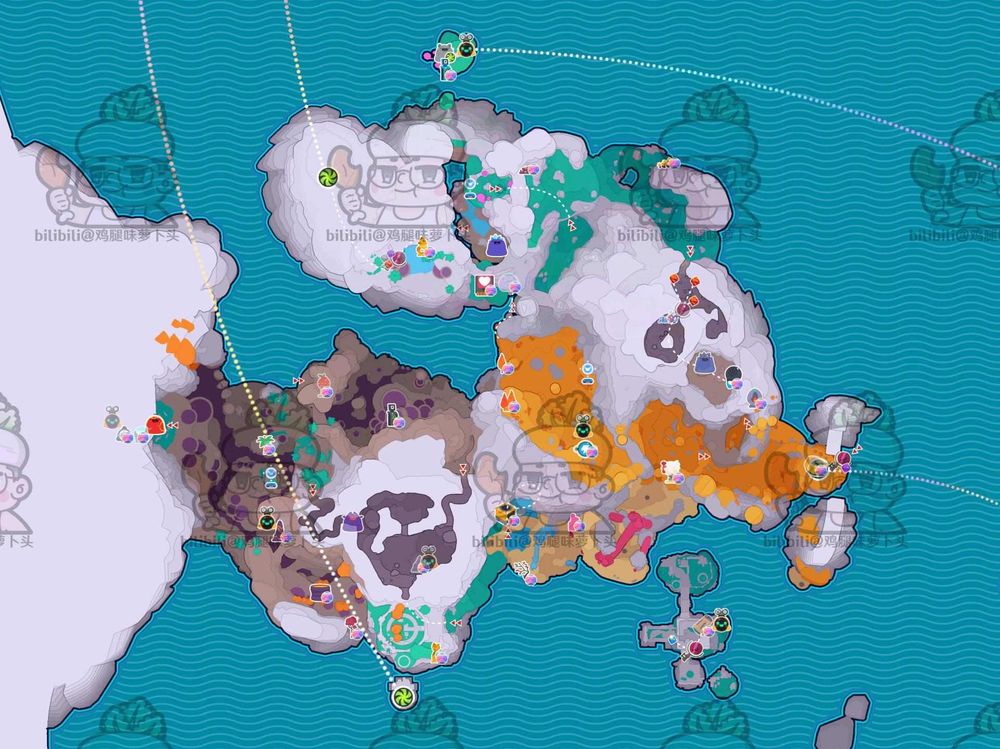 【攻略】Slime Rancher 2 - v0.2.2地圖主要要素位置 + 自製資訊手冊 @史萊姆農場主 哈啦板 - 巴哈姆特