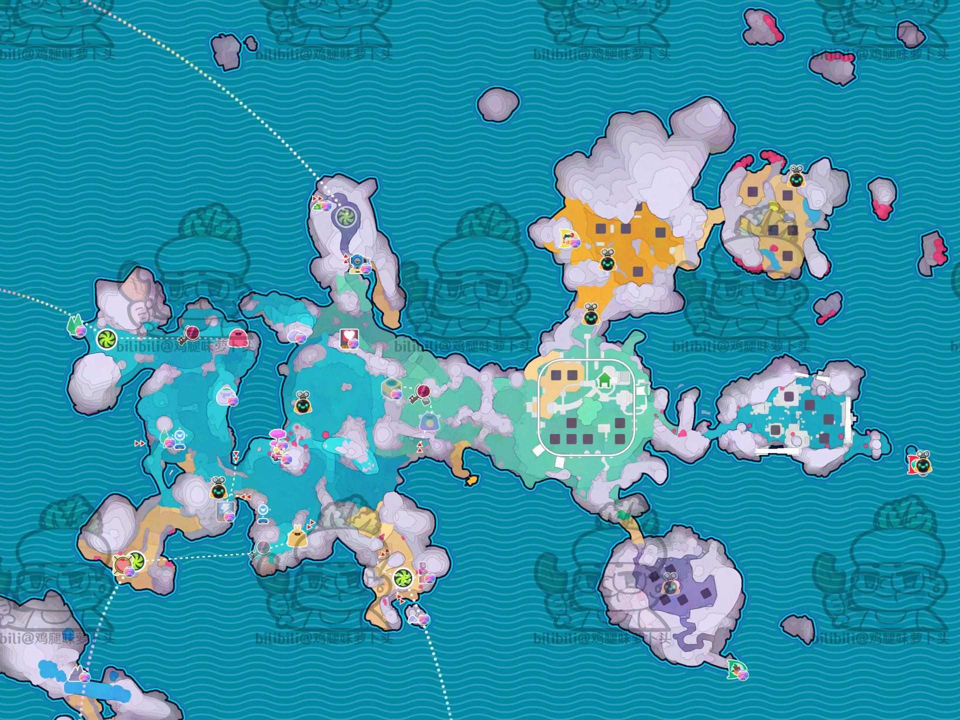 【攻略】Slime Rancher 2 - v0.2.2地圖主要要素位置 + 自製資訊手冊 @史萊姆農場主 哈啦板 - 巴哈姆特