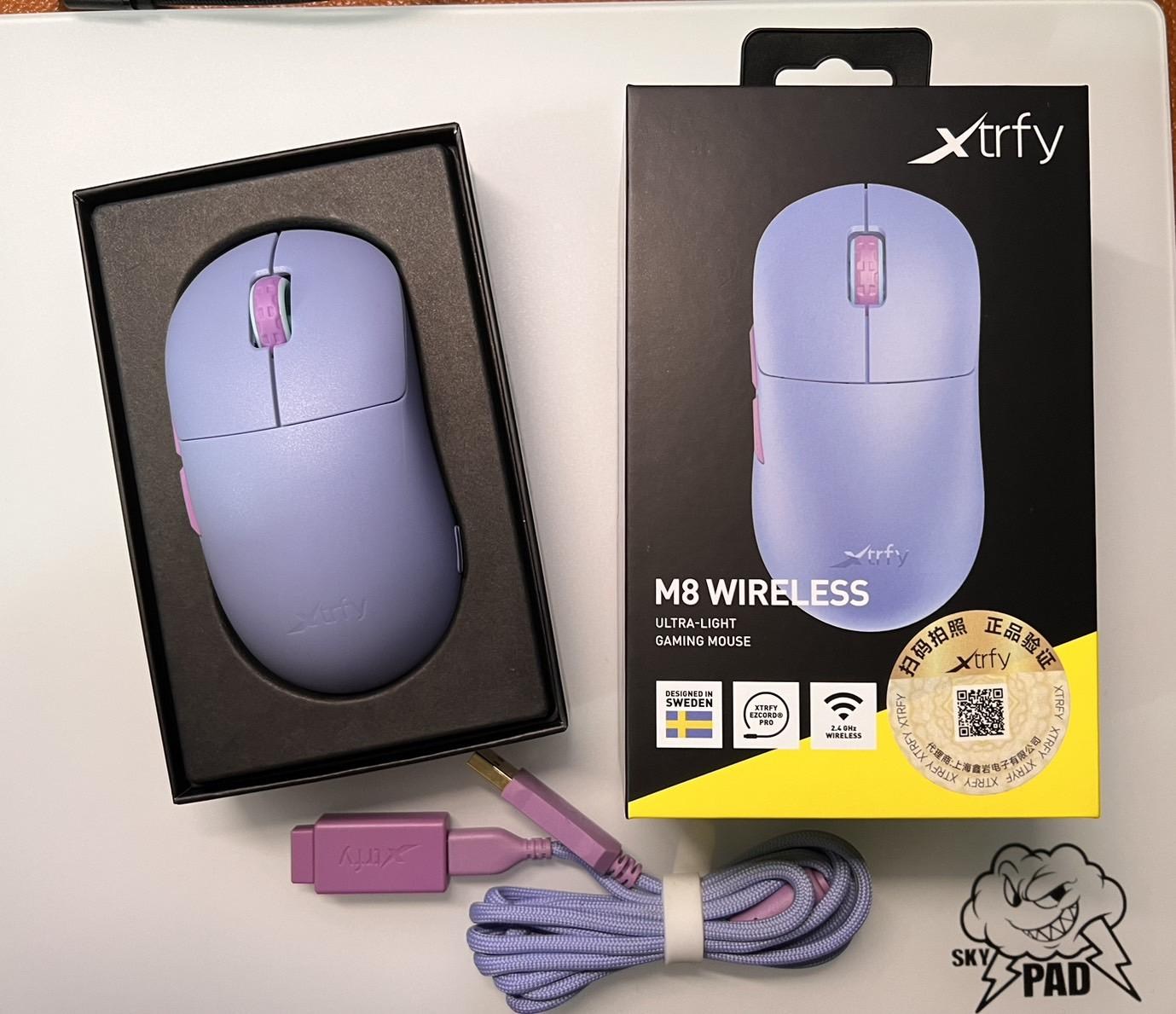 【心得】Xtrfy 超輕量非中空滑鼠 M8無線電競滑鼠 @電腦應用綜合討論 哈啦板 - 巴哈姆特