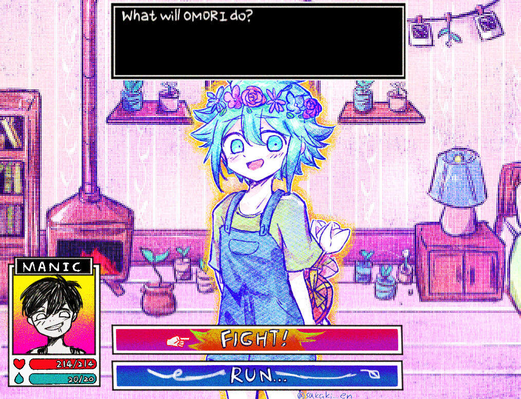 【OMORI 】sunflower week D2：Valentine's day - demi28825252的創作 - 巴哈姆特