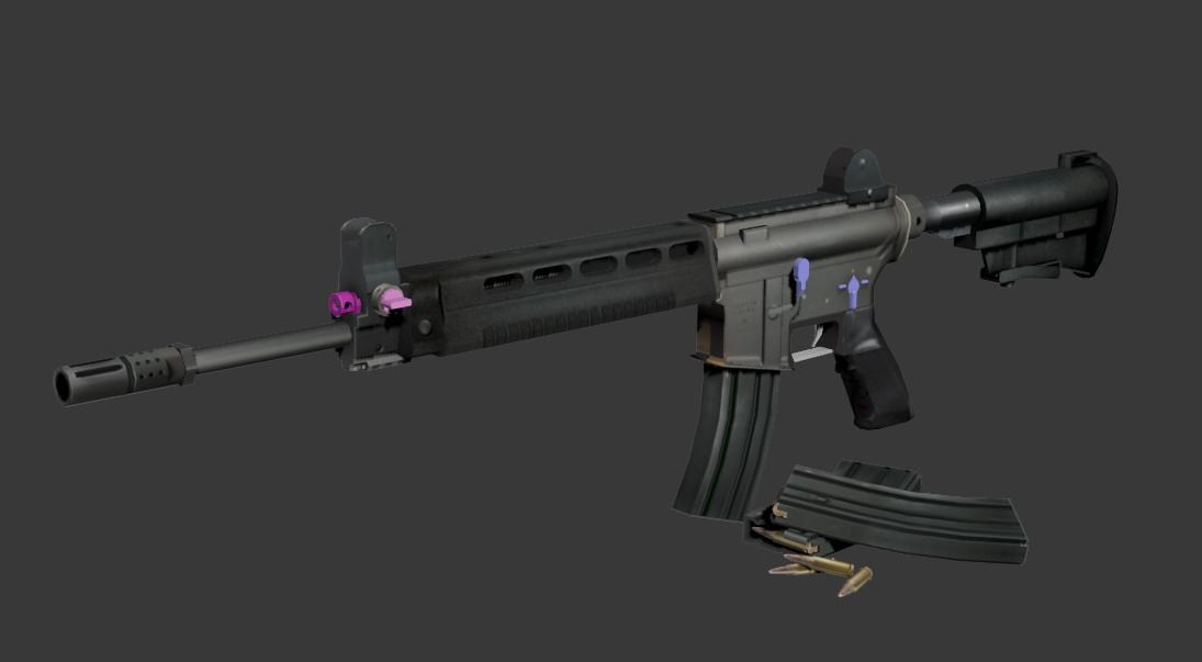 【其他】【創作】國軍T-91步槍_CS1.6模組 (製作中) @戰慄時空 哈啦板 - 巴哈姆特