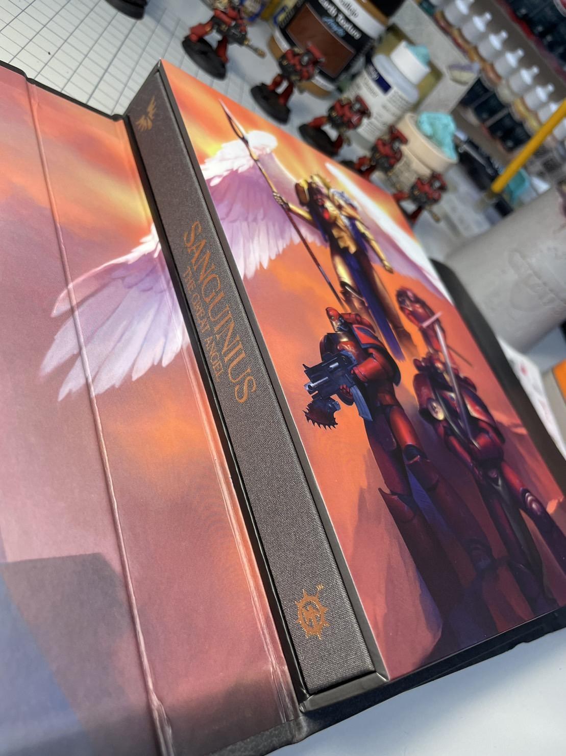 【閒聊】【限量小說開箱】Sanguinius: The Great Angel 限定版 @戰鎚：40K 系列（Warhammer:40000 ...