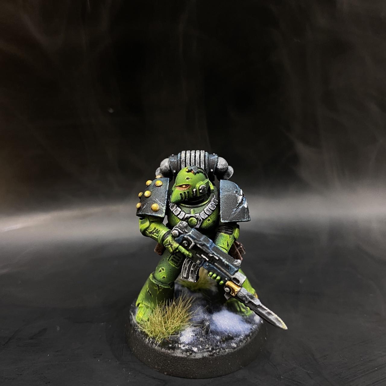 【戰棋作品-W40K】火蜥蜴 MK6 微戰損 @戰鎚：40K 系列（Warhammer:40000） 精華區 - 巴哈姆特