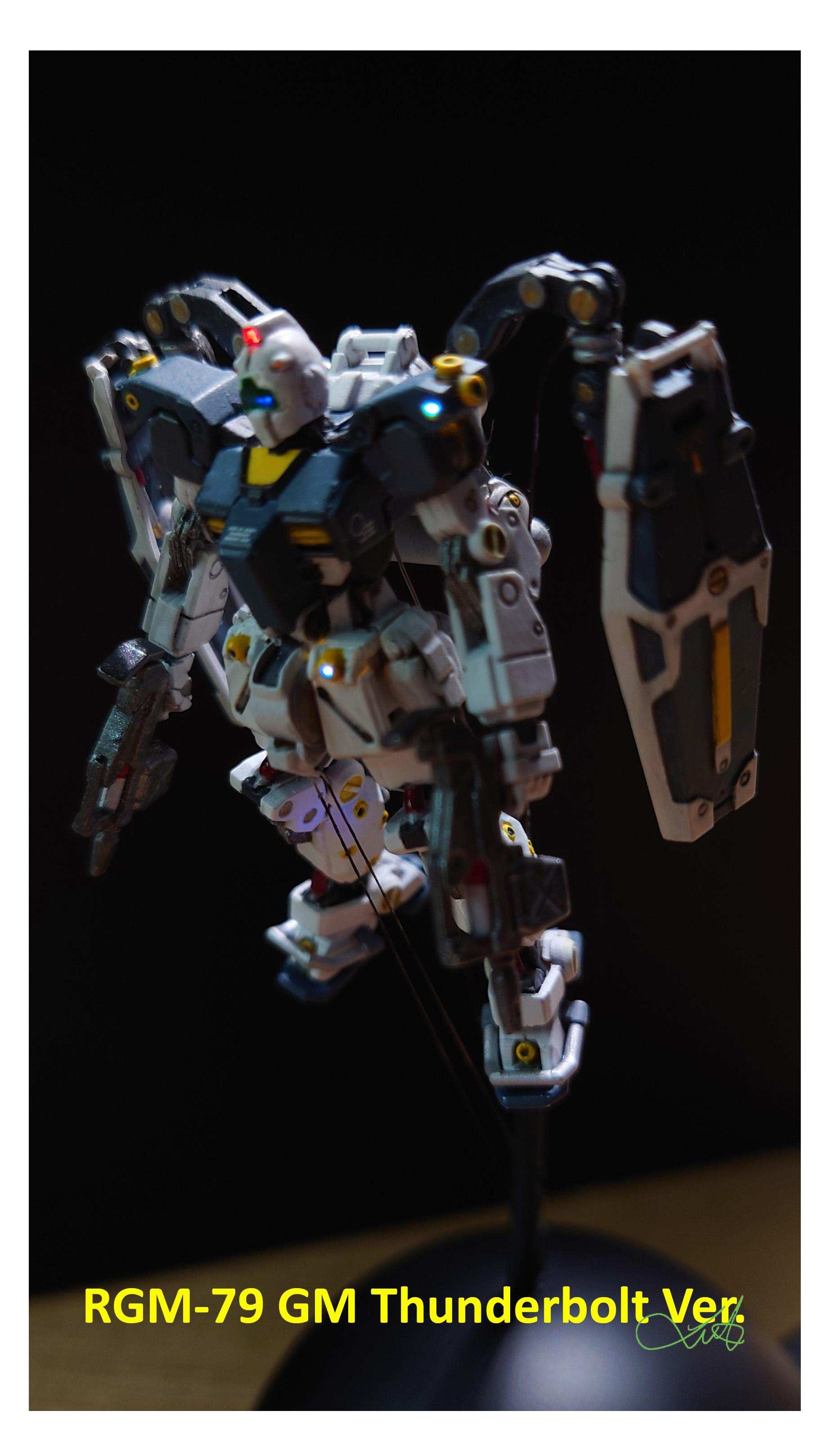 【作品分享】Gundam Artifact II - RGM-79 GM Thunderbolt 電改 @模型技術與資訊 哈啦板 - 巴哈姆特