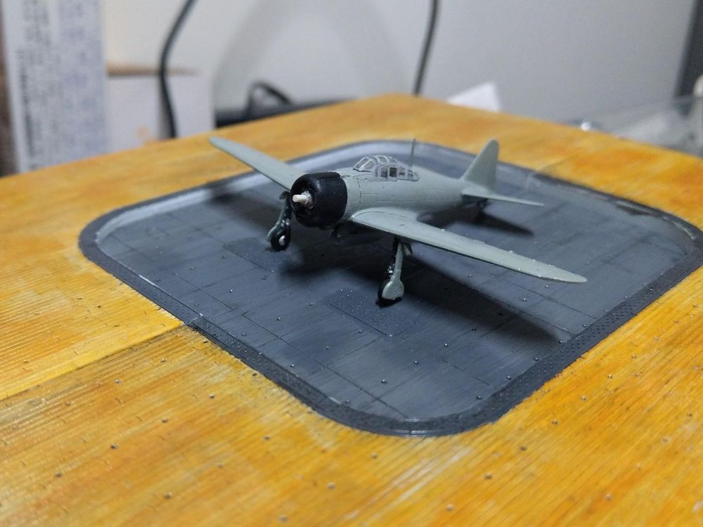 【心得】1/144 零戰21型 + 飛行甲板 @模型技術與資訊 哈啦板 - 巴哈姆特