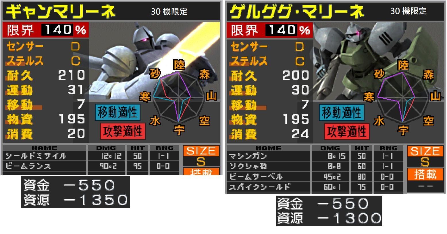 【心得】[新基連的野望] [基連總帥劇本] YMS-14 、YMS-15(ギャン) 開發要選哪一個好? @鋼彈 哈啦板 - 巴哈姆特