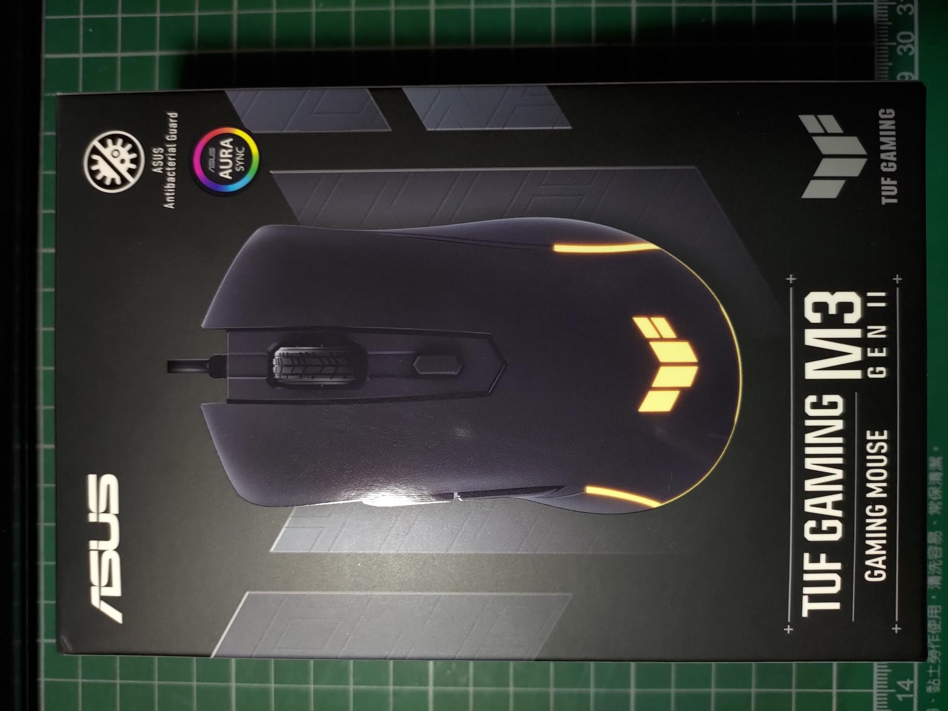 【心得】ASUS TUF Gaming M3 Gen II 有線電競滑鼠簡略開箱 @電腦應用綜合討論 哈啦板 - 巴哈姆特