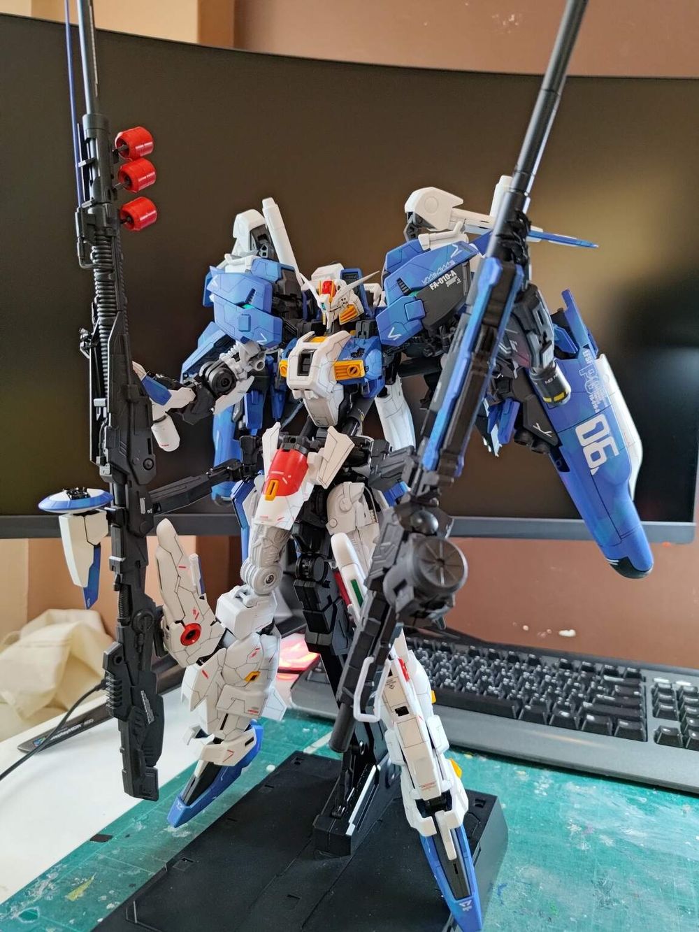 【作品分享】MG Ex-s 1.5.1 @模型技術與資訊 哈啦板 - 巴哈姆特