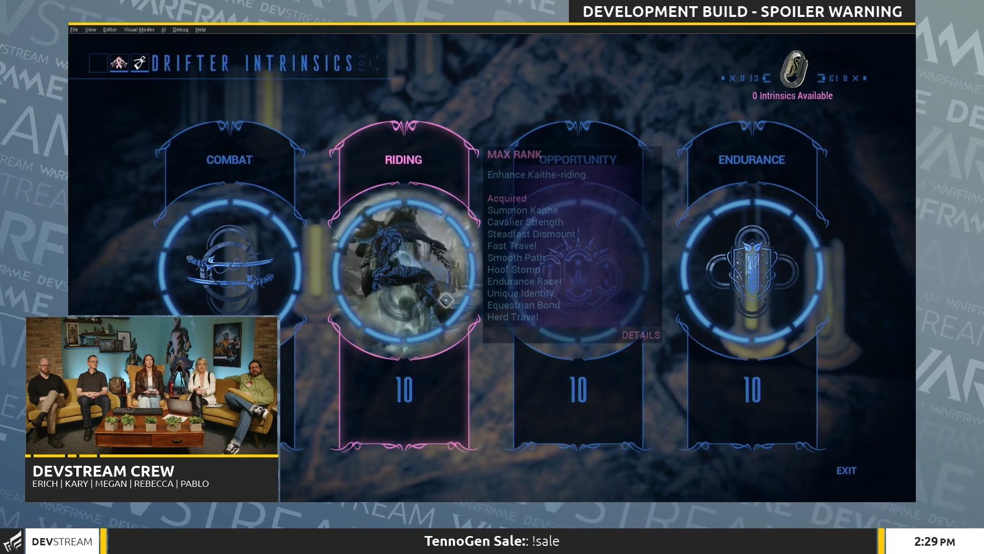 【情報】Devstream 168 大綱翻譯 @Warframe 哈啦板 - 巴哈姆特