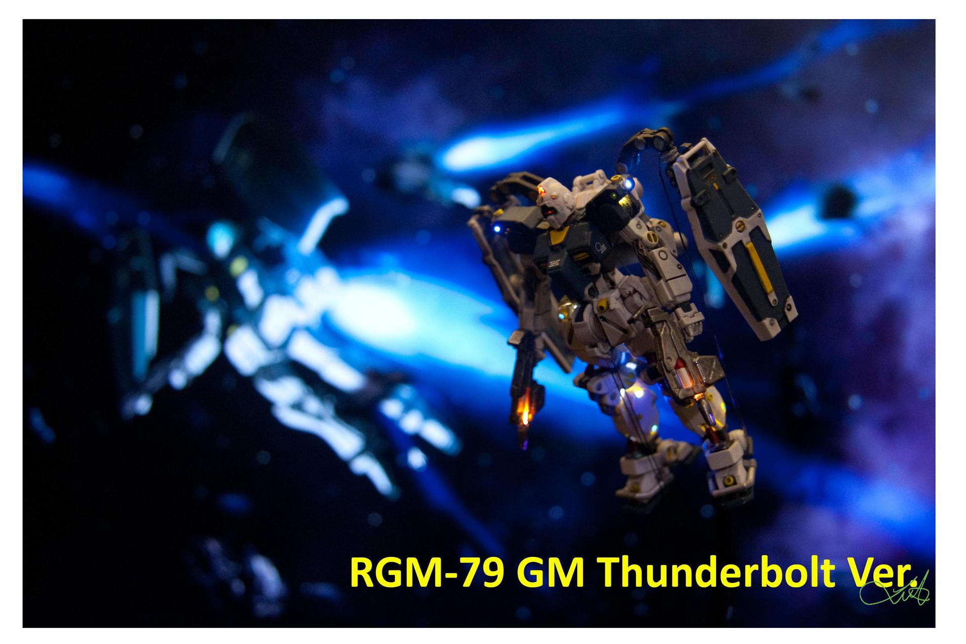 【作品分享】Gundam Artifact II - RGM-79 GM Thunderbolt 電改 @模型技術與資訊 哈啦板 - 巴哈姆特