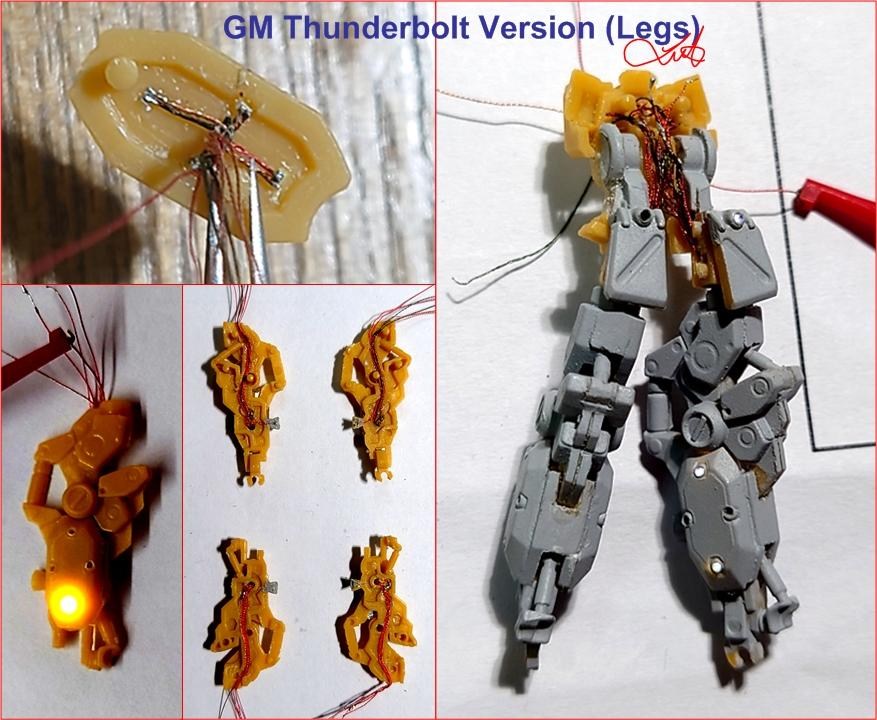 【作品分享】Gundam Artifact II - RGM-79 GM Thunderbolt 電改 @模型技術與資訊 哈啦板 - 巴哈姆特