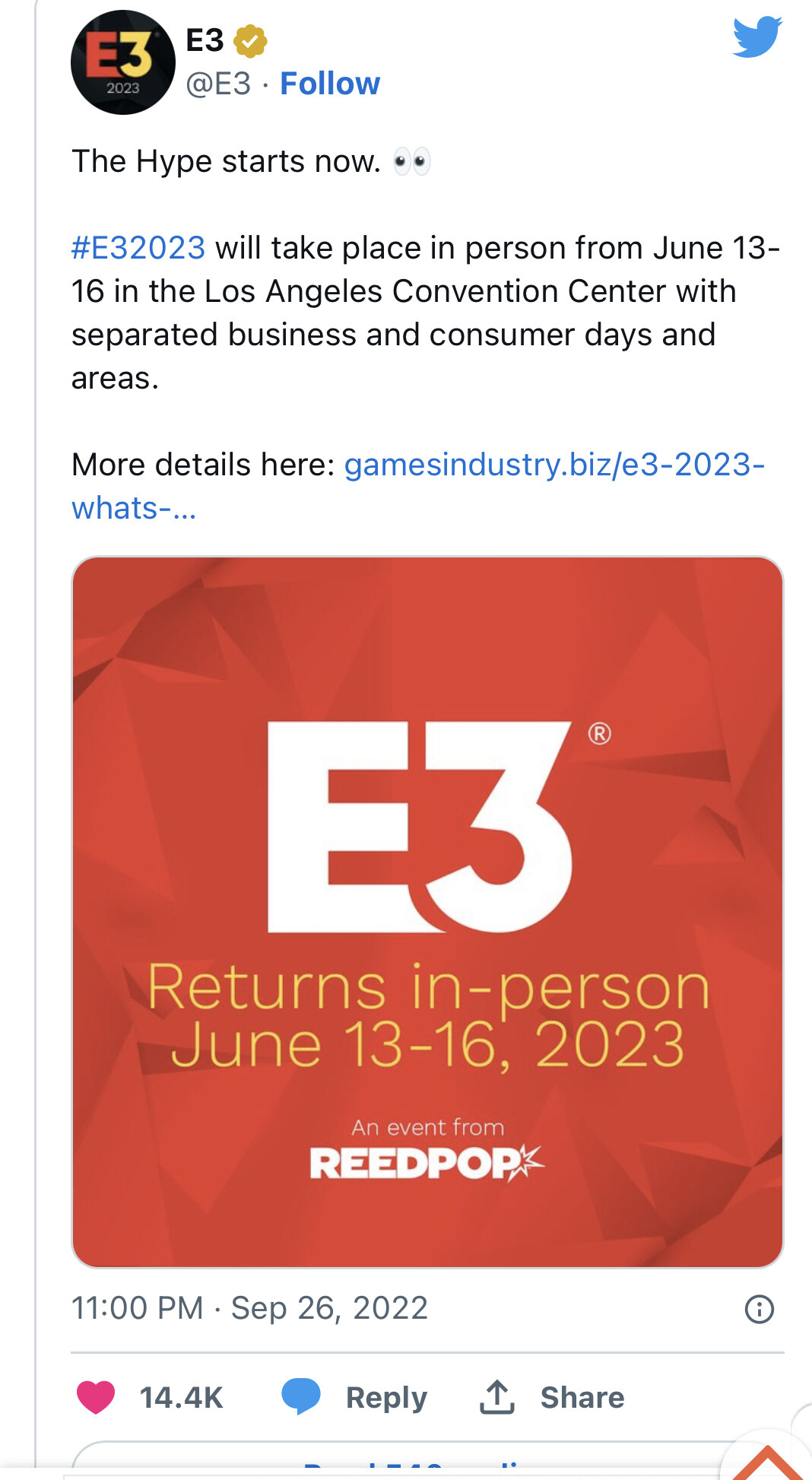 【情報】育碧取消參加E3 2023！轉向自辦Ubisoft Forward 而E3目前沒大廠參展 @PS5 / PlayStation5 哈啦板 - 巴哈姆特