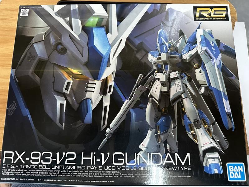 模型山積篇第八彈 : RG RX-93-ν2 Hi-ν 海牛鋼彈 - hoo5257的創作 - 巴哈姆特