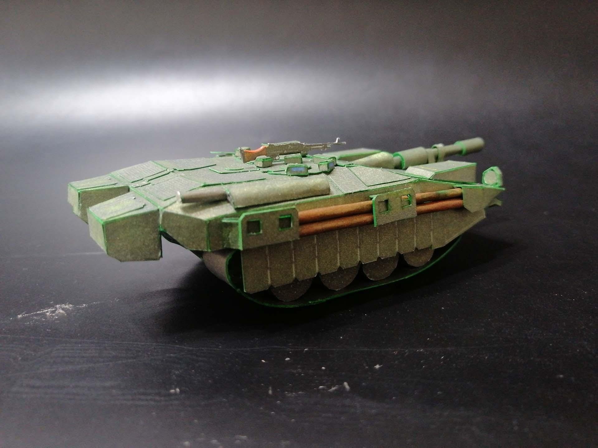 【作品分享】瑞典 無砲塔主戰坦克 Strv-103 紙模型 完整製做過程 papercraft ペーパークラフト - bluewind3k的 ...