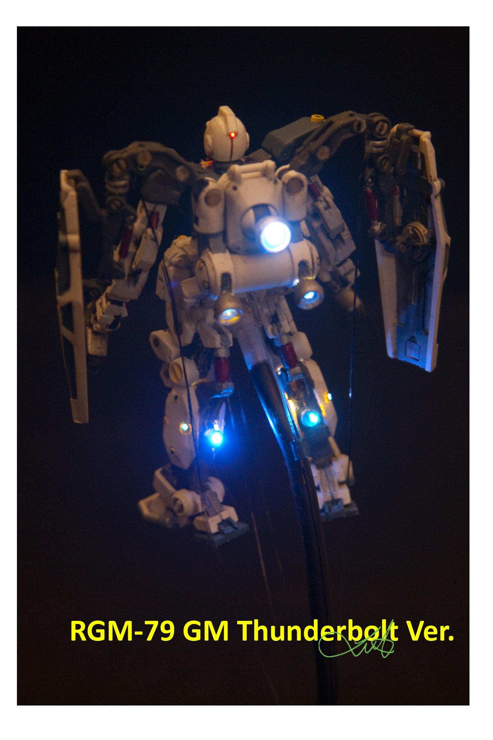 【作品分享】Gundam Artifact II - RGM-79 GM Thunderbolt 電改 @模型技術與資訊 哈啦板 - 巴哈姆特