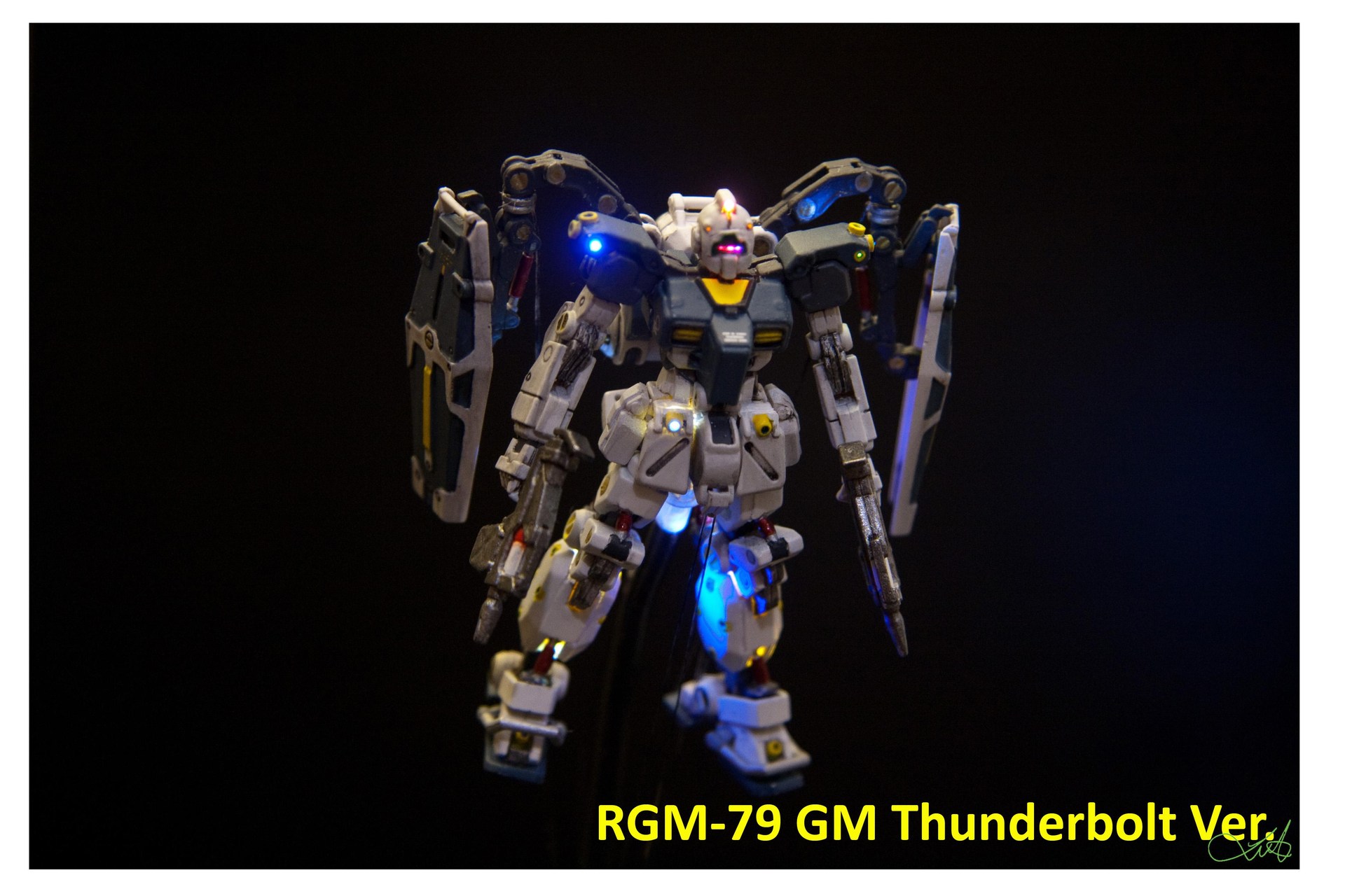 【作品分享】Gundam Artifact II - RGM-79 GM Thunderbolt 電改 @模型技術與資訊 哈啦板 - 巴哈姆特