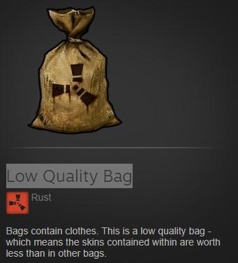 【問題】Low Quality Bag請問這類的抽獎箱子要怎麼取得 ? @RUST 哈啦板 - 巴哈姆特