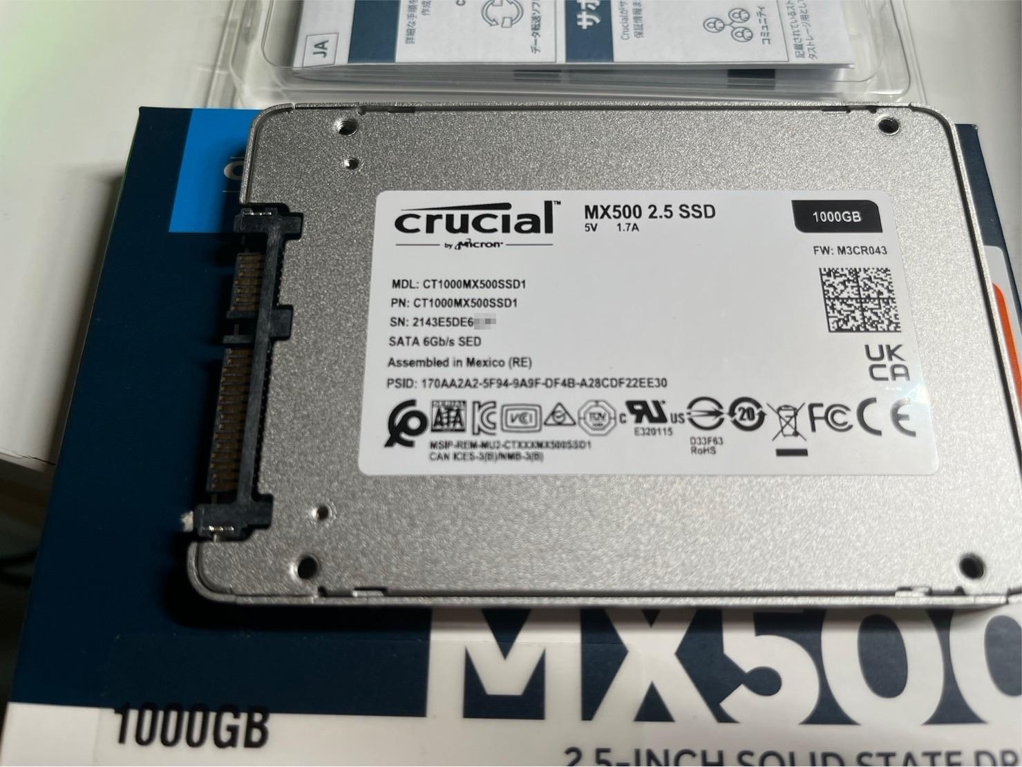 [出售] 美光SSD硬碟 Micron MX500 1TB @ACG二手交易板 哈啦板 - 巴哈姆特