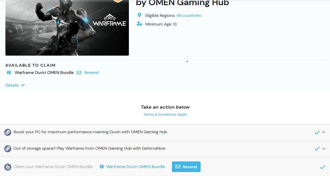 【情報】Warframe與惠普 OMEN Gaming Hub合作免費禮物 @Warframe 哈啦板 - 巴哈姆特