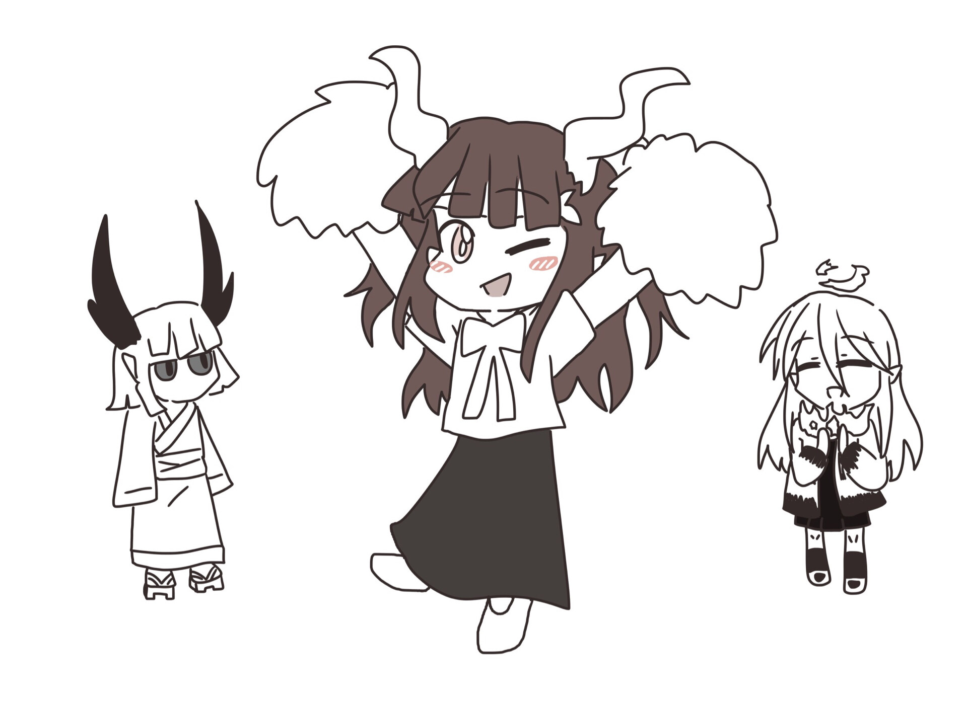 小傢伙三人組 - z21479245的創作 - 巴哈姆特