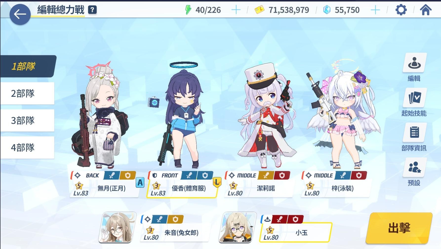 【攻略】神秘總力高茲/GOZ(ゴズ)陣容分享集中串 國際服結算室內INS @蔚藍檔案 哈啦板 - 巴哈姆特