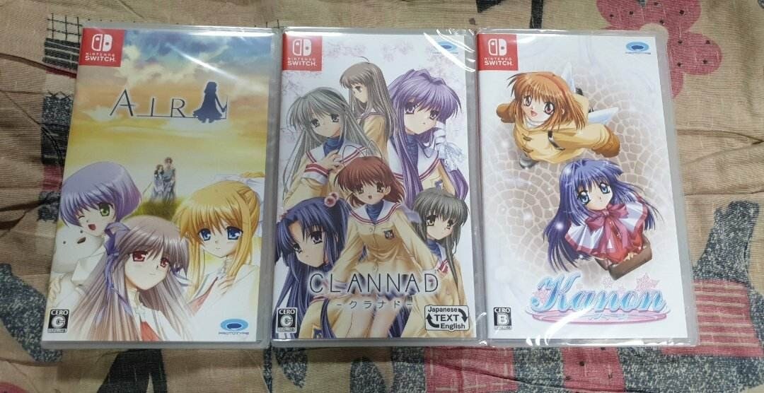 【情報】key社 催淚名作《Kanon》HD重製版＆《AIR》已更新語言 (支援 簡體中文/英文/日文) @NS / Nintendo Switch 哈啦板 - 巴哈姆特