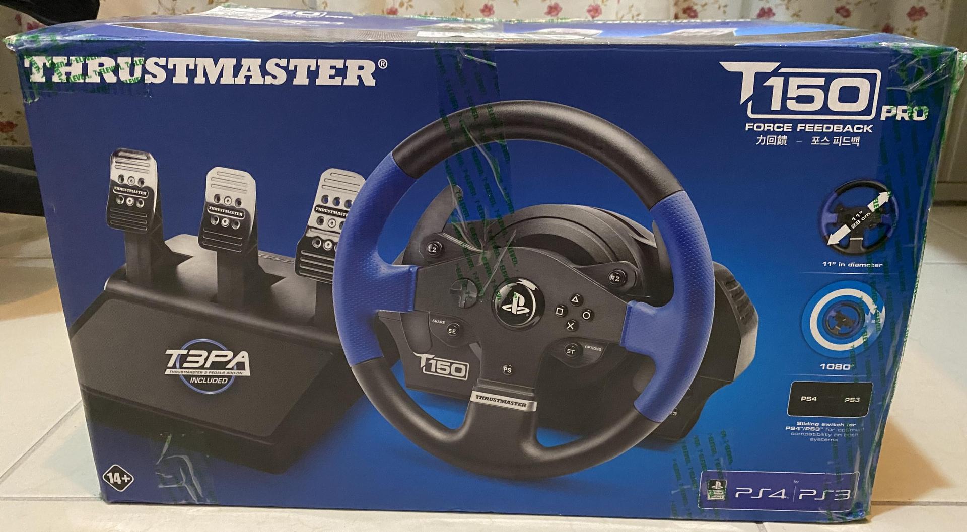 【出售】Thrustmaster T150 PRO 圖馬思特 賽車方向盤(PS，PC) @ACG二手交易板 哈啦板 - 巴哈姆特