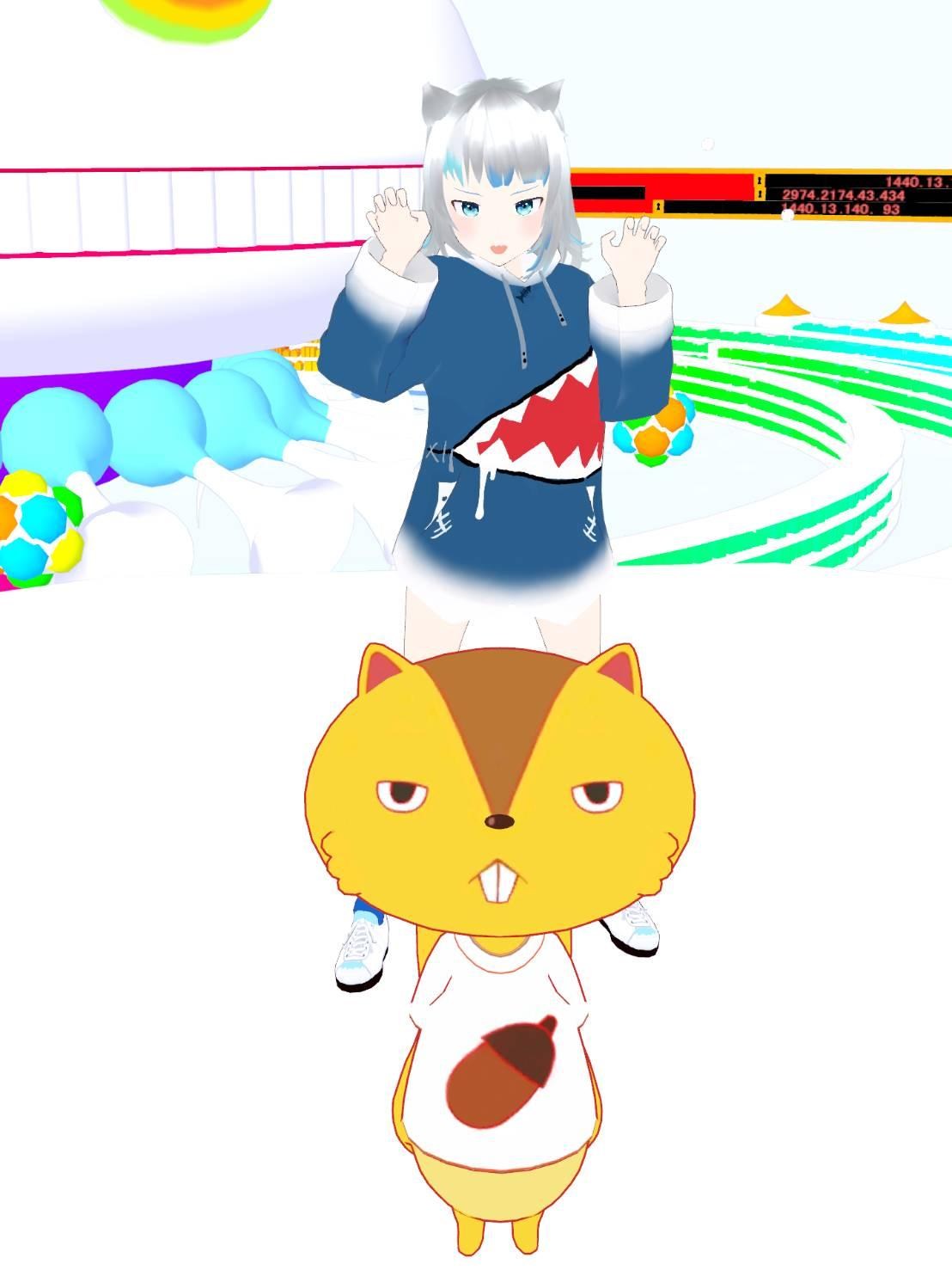 [VRoid studio] Gura_3D 模型練習過程+Vroid mobile使用 - l1a2yyyy的創作 - 巴哈姆特