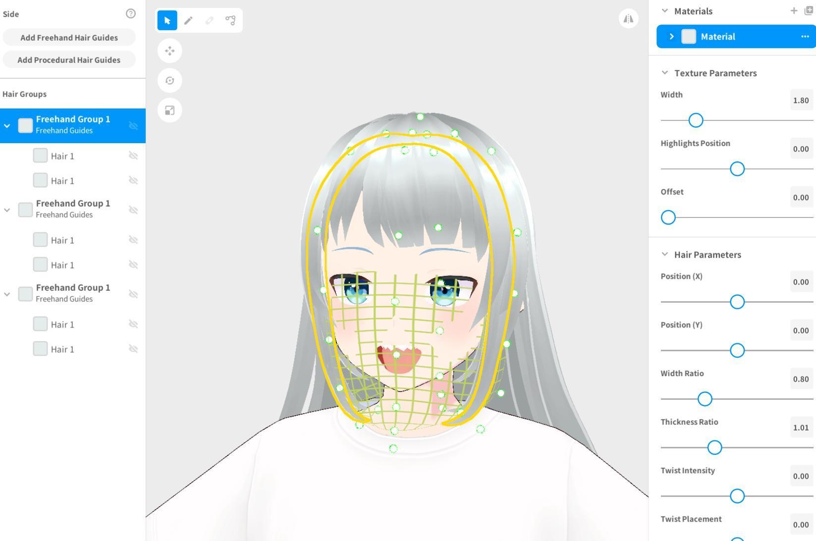 [VRoid studio] Gura_3D 模型練習過程+Vroid mobile使用 - l1a2yyyy的創作 - 巴哈姆特