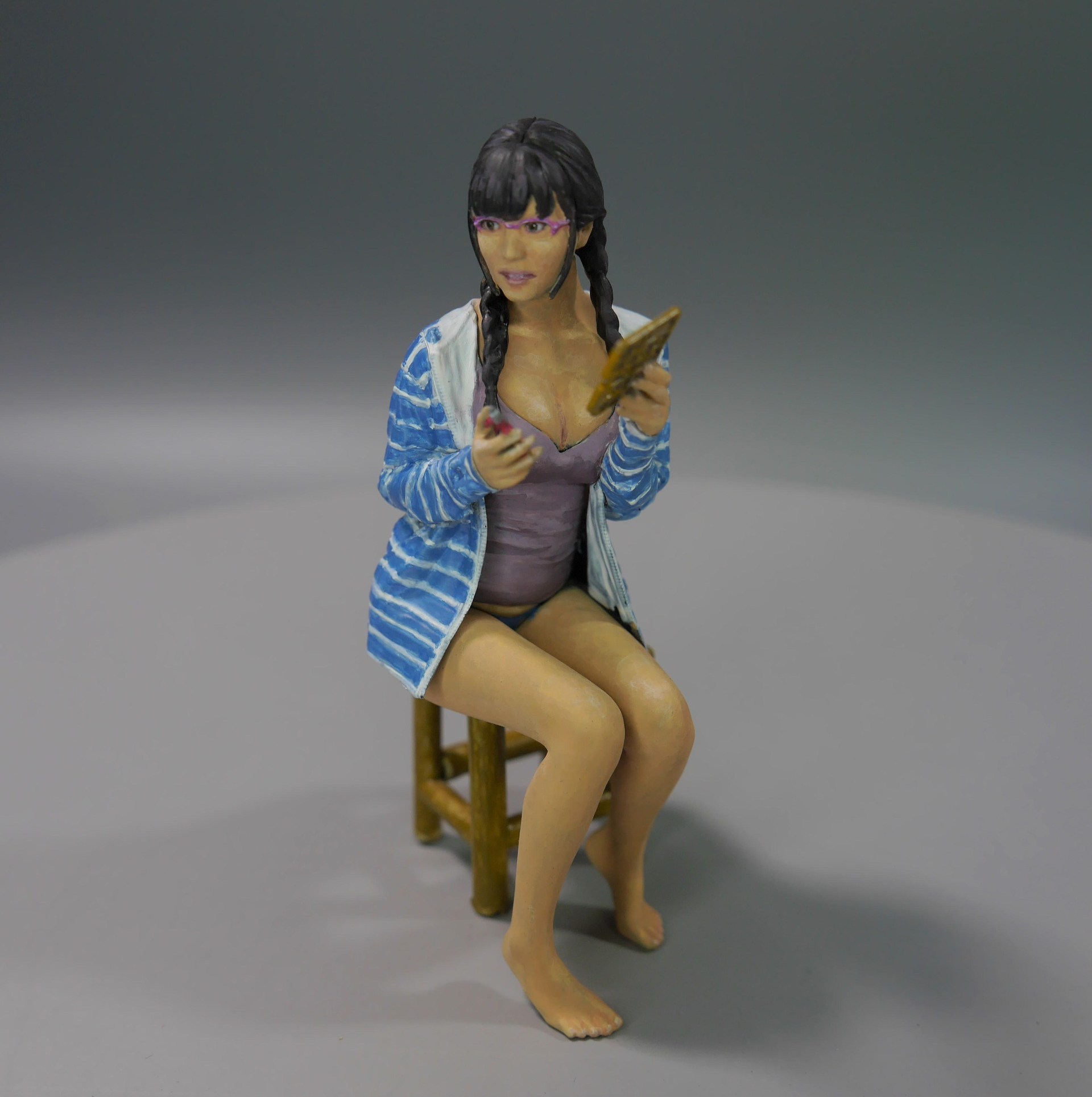 【作品分享】隨興筆塗:東雲 うみ-東雲海 1/20 PLAMAX MF-70 真人3D掃描模型套件 @模型技術與資訊 哈啦板 - 巴哈姆特