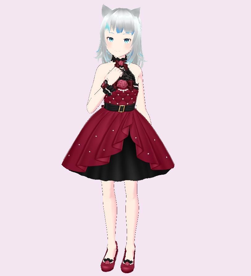 [VRoid studio] Gura_3D 模型練習過程+Vroid mobile使用 - l1a2yyyy的創作 - 巴哈姆特