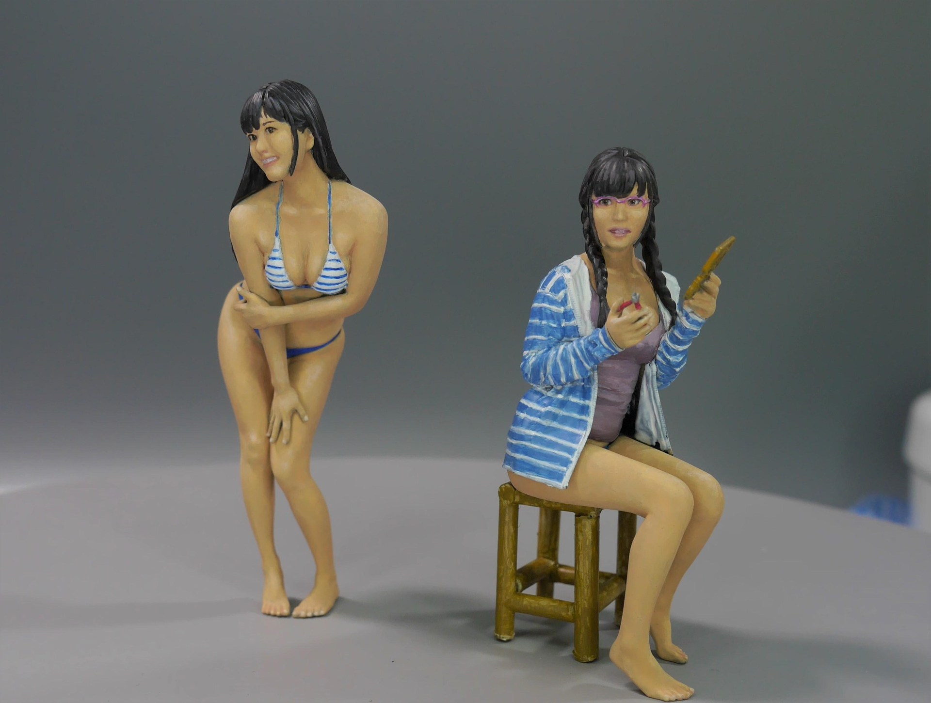 【作品分享】隨興筆塗:東雲 うみ-東雲海 1/20 PLAMAX MF-70 真人3D掃描模型套件 @模型技術與資訊 哈啦板 - 巴哈姆特