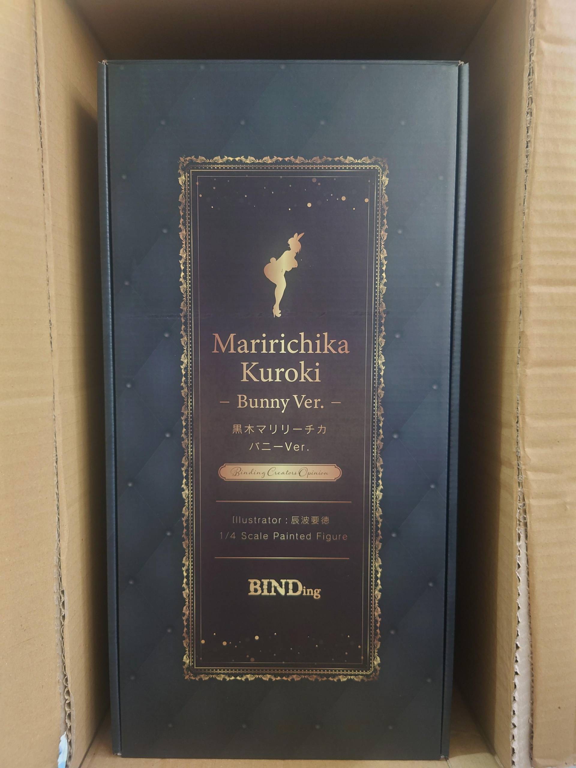 【心得】代理版 Native BINDing 黑木千香萬里 兔女郎 1/4 繪師 辰波要德 @綜合公仔玩具討論區 哈啦板 - 巴哈姆特