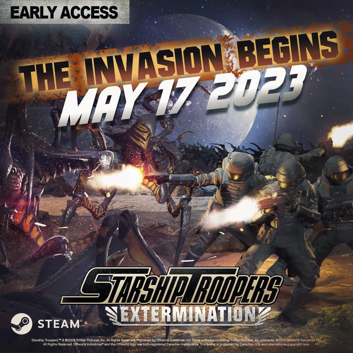 Re【情報】星艦戰將：滅絕（starship Troopers Extermination） 12人合作 Fps 預計2023年推出 登陸