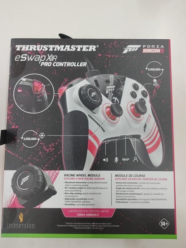 Thrustmaster ESWAP XR PRO CONTROLLER FH5 EDITION開箱 - hwh的創作 - 巴哈姆特