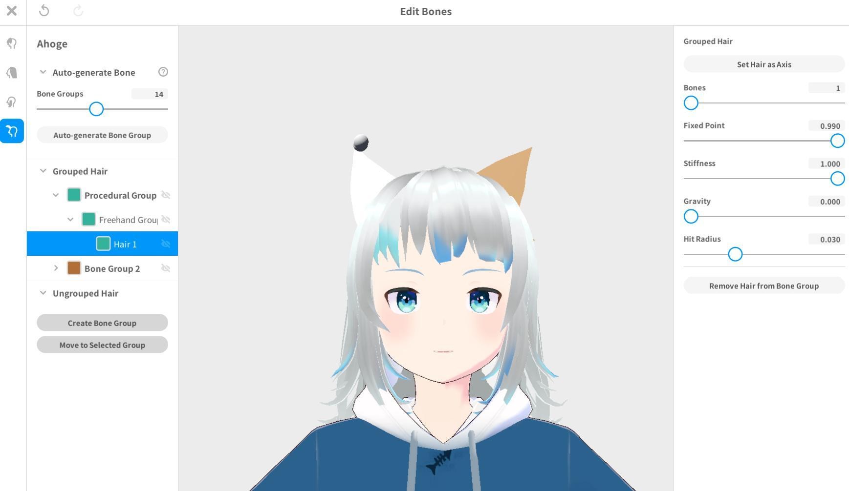 [VRoid studio] Gura_3D 模型練習過程+Vroid mobile使用 - l1a2yyyy的創作 - 巴哈姆特
