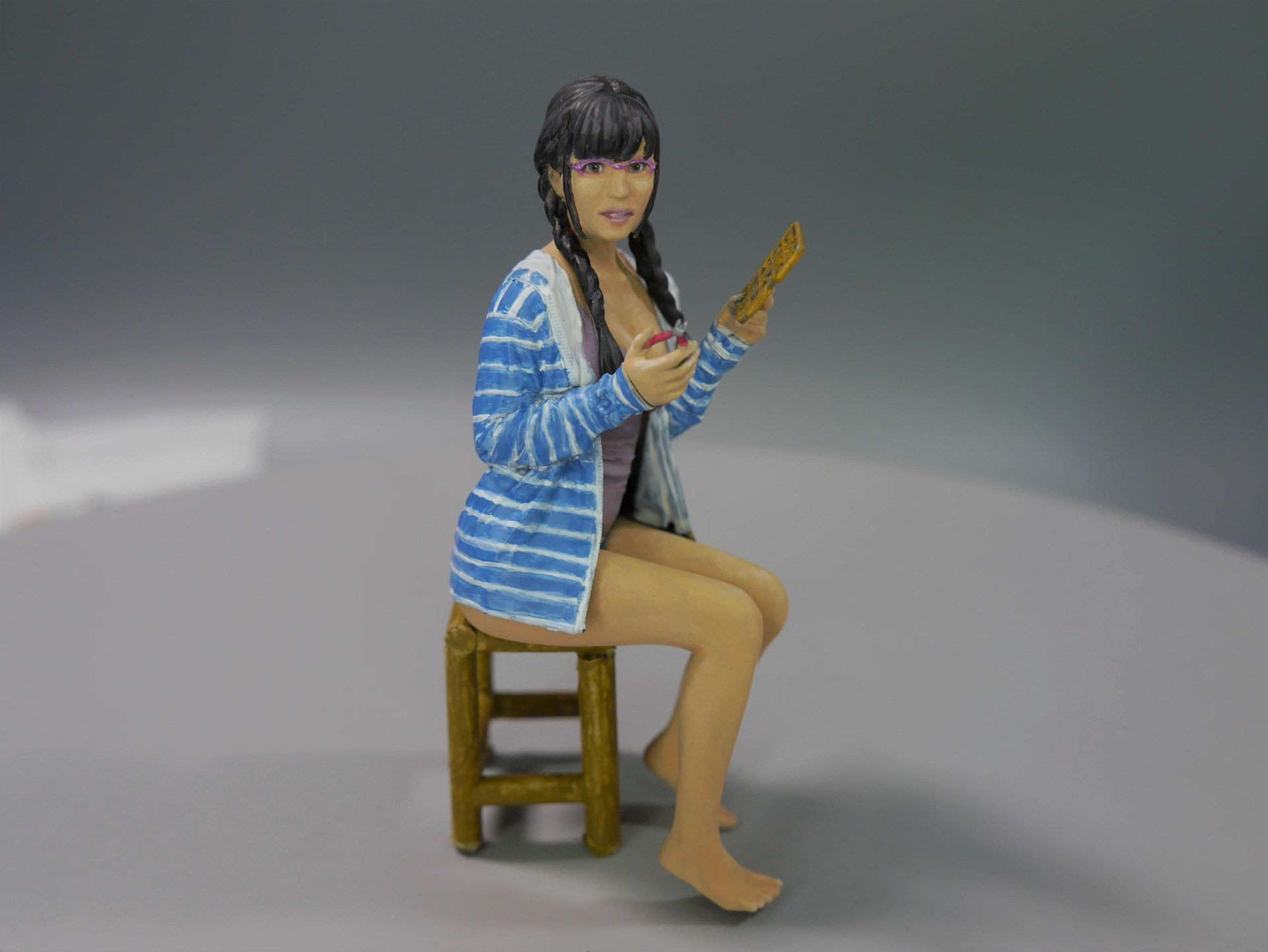 【作品分享】隨興筆塗:東雲 うみ-東雲海 1/20 PLAMAX MF-70 真人3D掃描模型套件 @模型技術與資訊 哈啦板 - 巴哈姆特