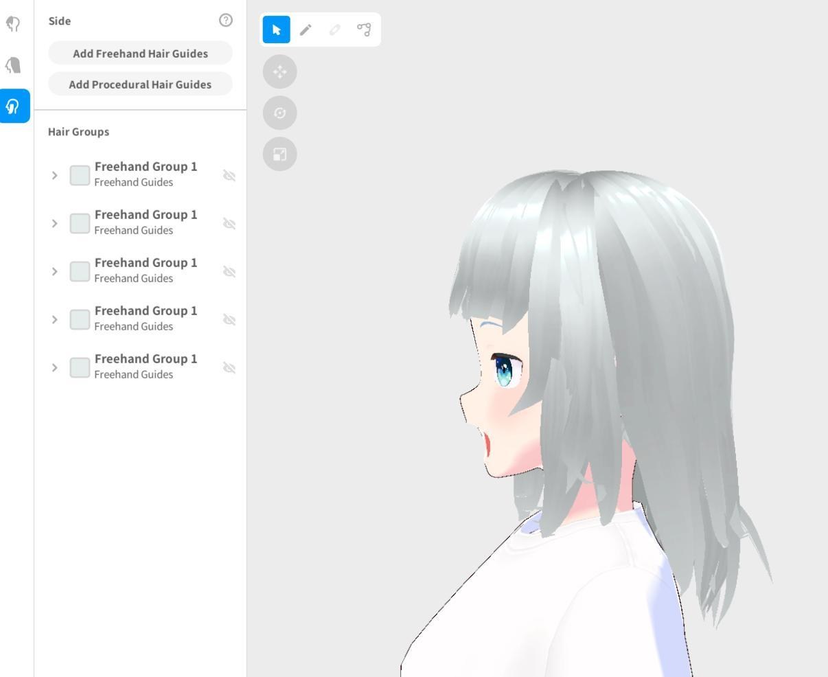 [VRoid studio] Gura_3D 模型練習過程+Vroid mobile使用 - l1a2yyyy的創作 - 巴哈姆特