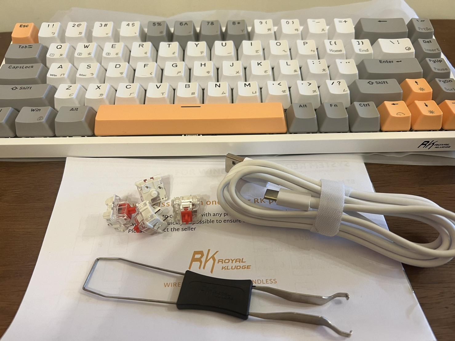 【心得】RK68 PRO 無線機械鍵盤 簡單開箱心得 @電腦應用綜合討論 哈啦板 - 巴哈姆特